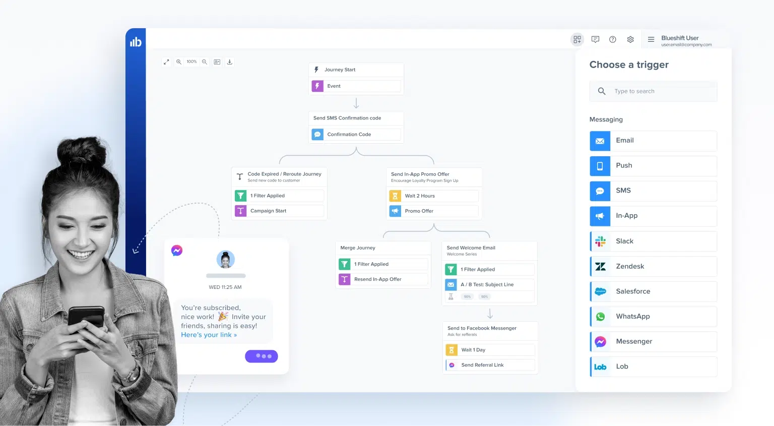 Spotlight: Blueshift’s Next-Generation Journey Builder